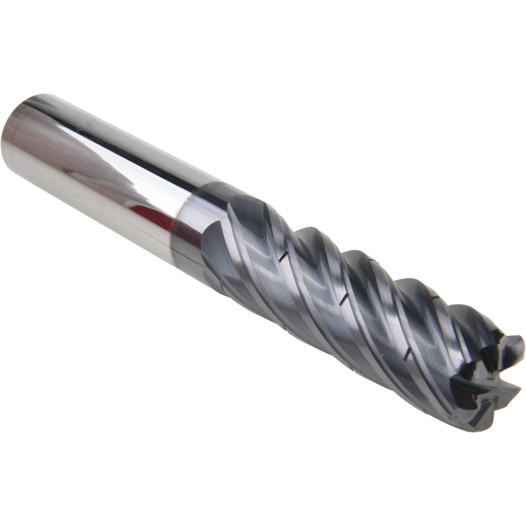 Accupro - Corner Radius End Mill: 3/4" Dia, 2-1/4" LOC, 0.1200" Radius ...