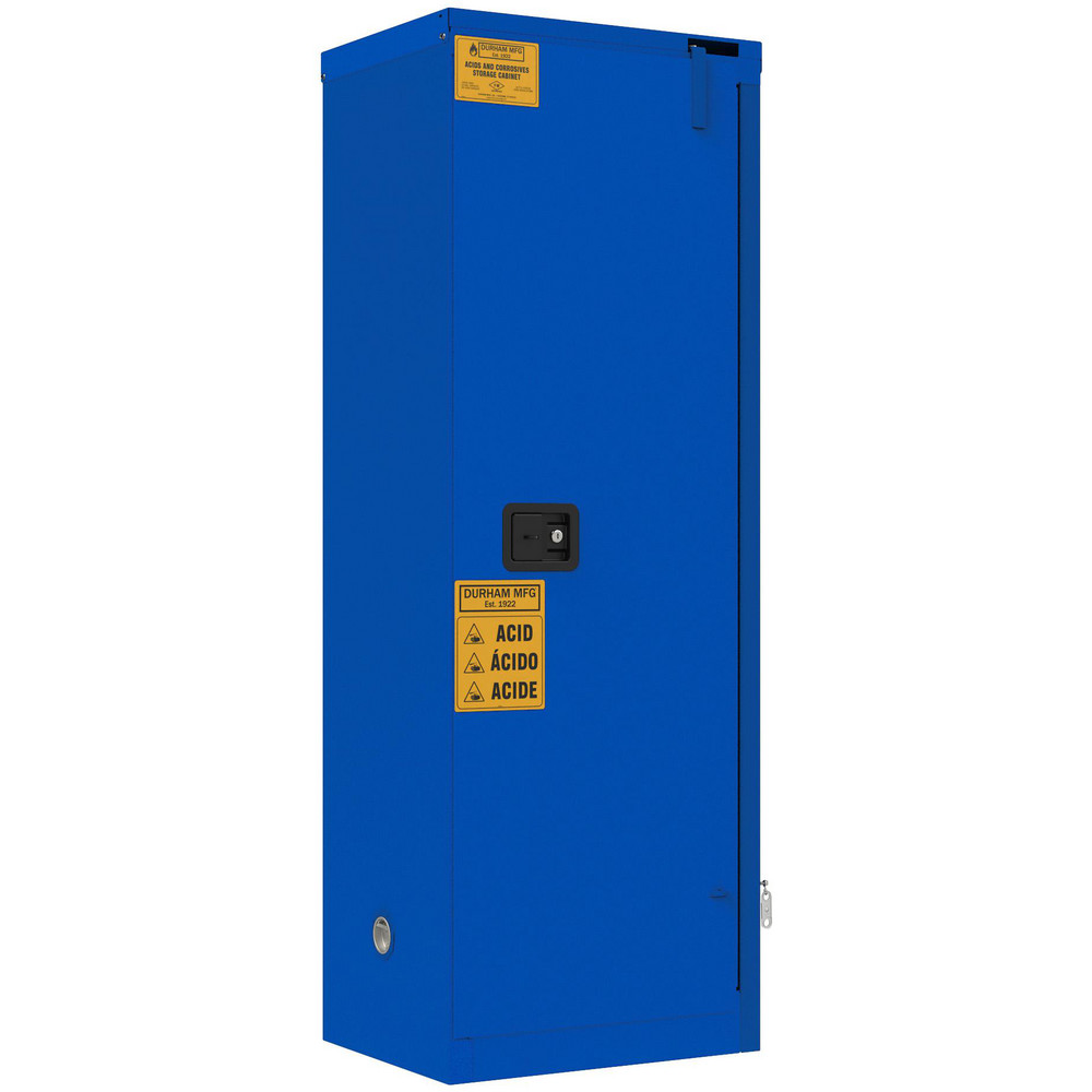 Durham - Corrosives Safety Cabinet: Blue | MSC Direct