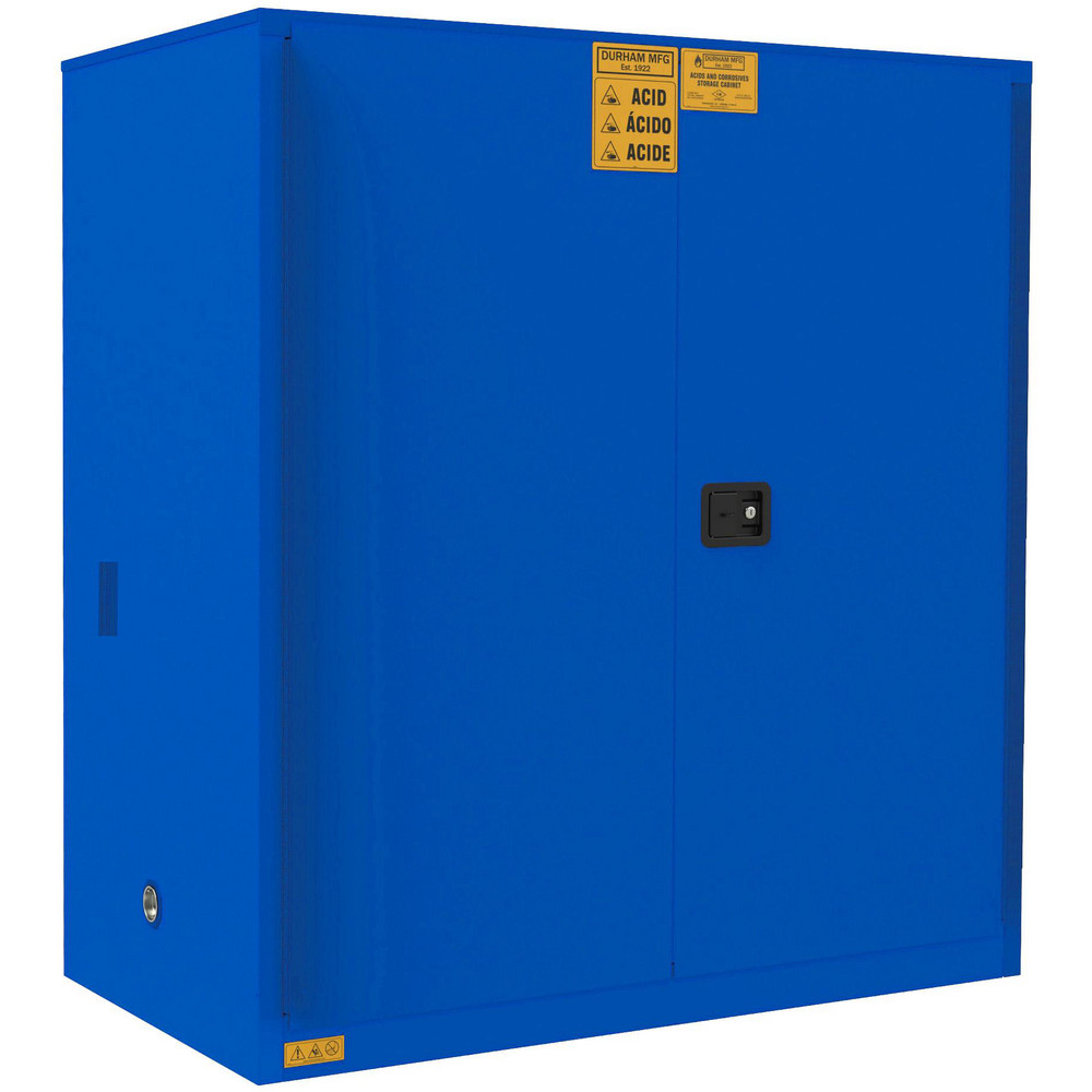 Durham - Corrosives Safety Cabinet: Blue | MSC Direct