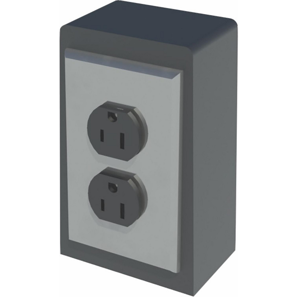 Instock - Electrical Boxes: Rectangle, Non-Weather-Resistant, Yes | MSC ...
