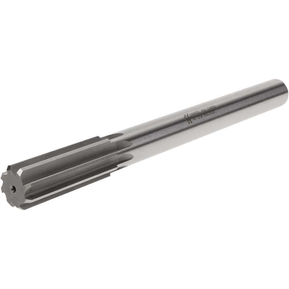 Made in USA - Chucking Reamer: 1.0010" Dia, 10-1/2" OAL, 2-3/4" Flute ...