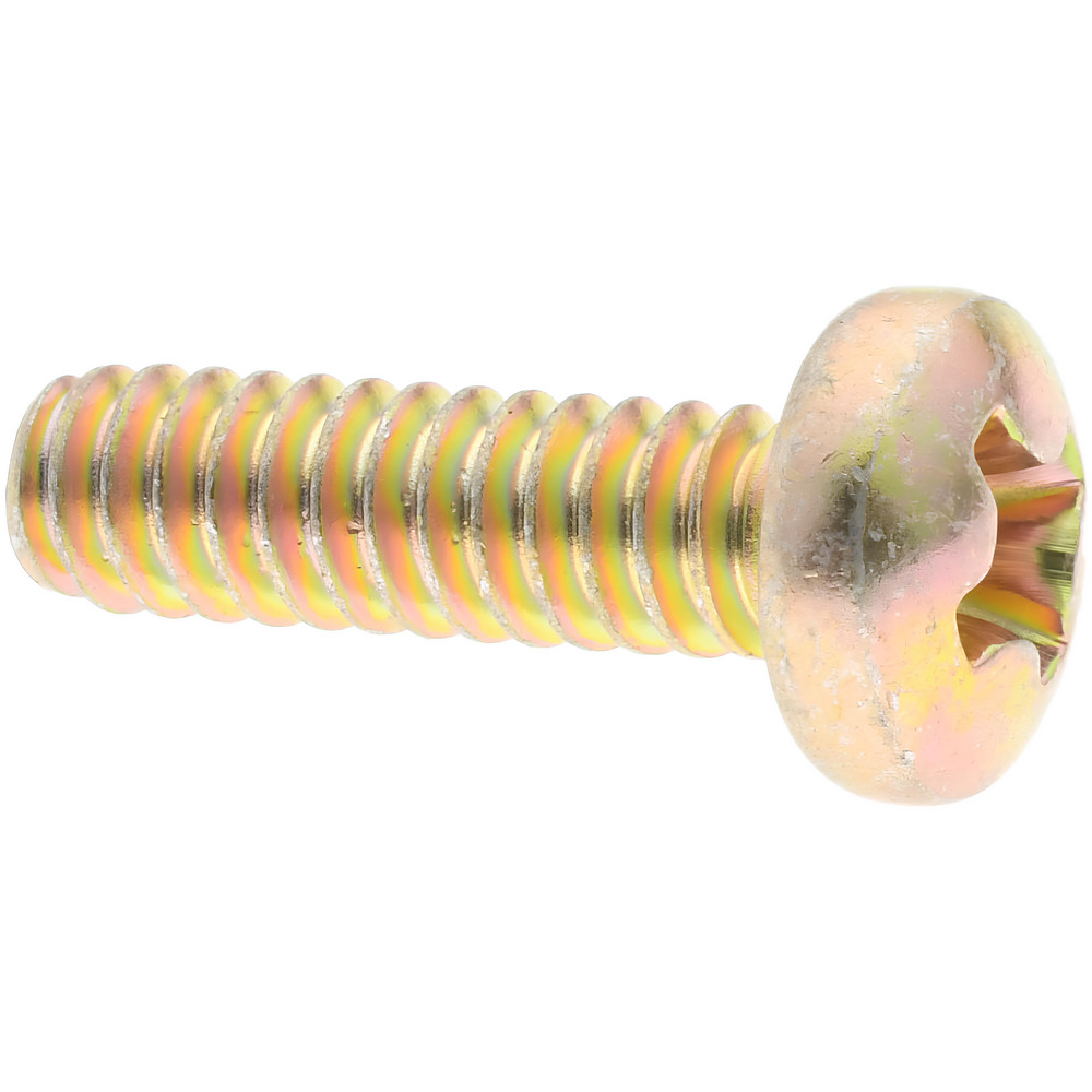 Value Collection - Machine Screw: #6-32, 1/2" Length Under Head, Pan ...
