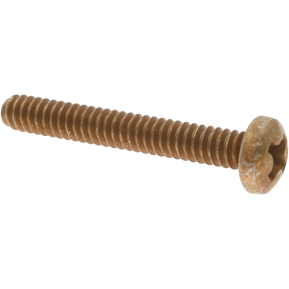 Value Collection - Machine Screw: #6-32, 1" Length Under Head, Pan Head ...