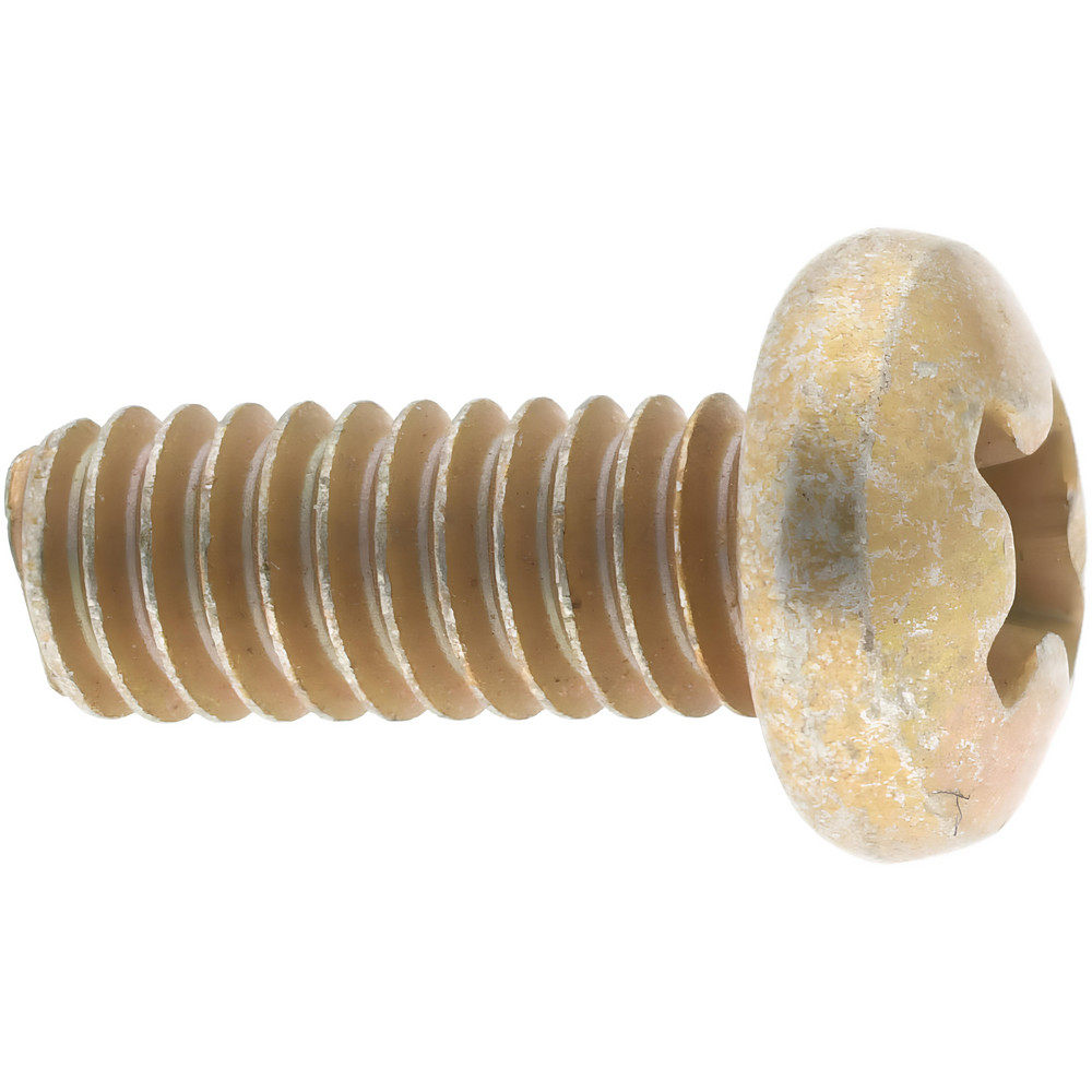 Value Collection - Machine Screw: #8-32, 7/16" Length Under Head, Pan ...