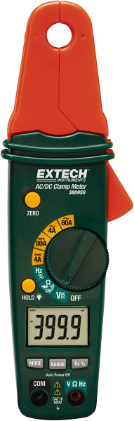 Extech - Clamp Meter: CAT III, 0.5" Jaw, Clamp On Jaw | MSC Direct