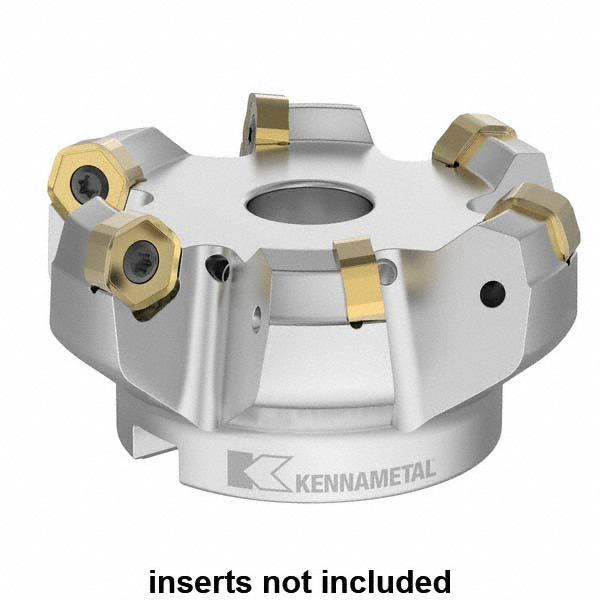 Kennametal - Indexable High-Feed Face Mill: 1" Arbor Hole | MSC Direct