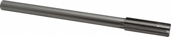 Made in USA - 45/64" Diam 6-Flute Straight Shank Straight Flute Carbide ...