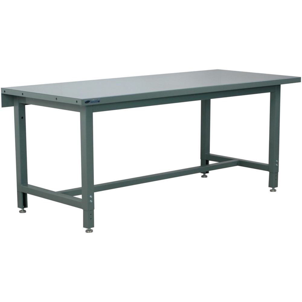 Stackbin - Stationary Work Table: 60" Wide, 30" Deep, 34 to 34" High ...