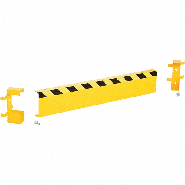 Vestil - Channel Guard Rail: Yellow, Powder Coated | MSC Direct