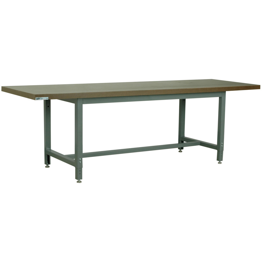 Stackbin - Work Bench: 96" Wide, 36" Deep, 34 to 34" High, Painted ...