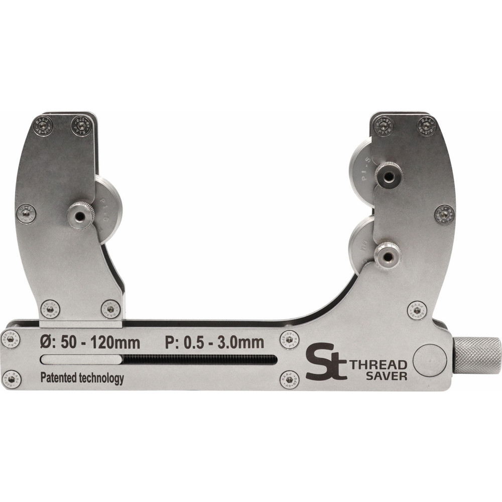 Silbertool - Thread Re-Forming Roller Tool: 2 to 4-3/4", 50 to 120 mm, 4 Pc | MSC Direct