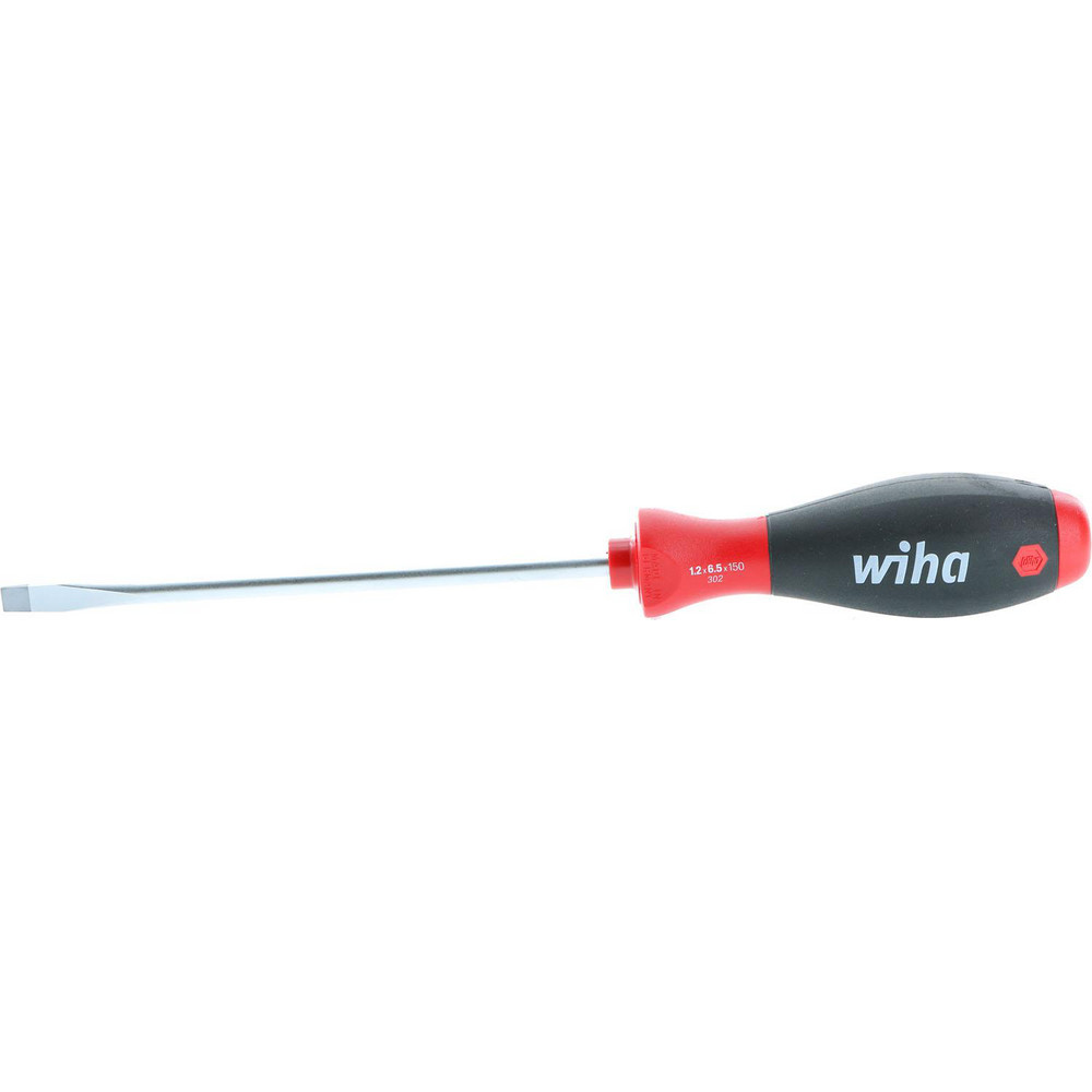 Wiha - Slotted Screwdrivers: Blade Width (mm): 6.50; Blade Length (Inch ...