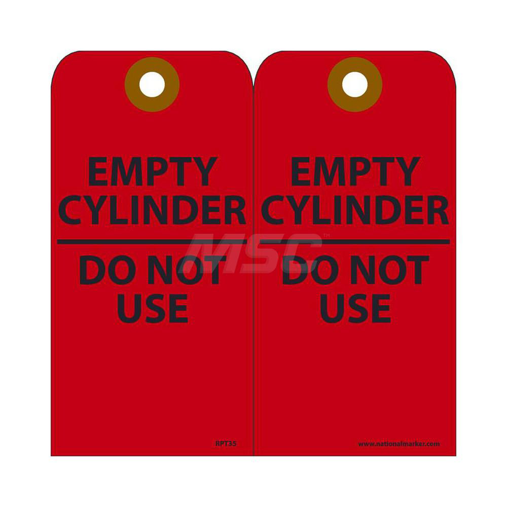 AccuformNMC - Accident Prevention Tag: Rectangle, 3" High, 6" Wide ...