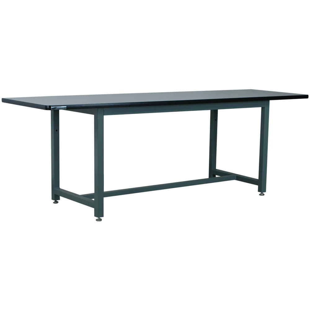 Stackbin - Stationary Work Table: 96" Wide, 36" Deep, 34 to 34" High ...