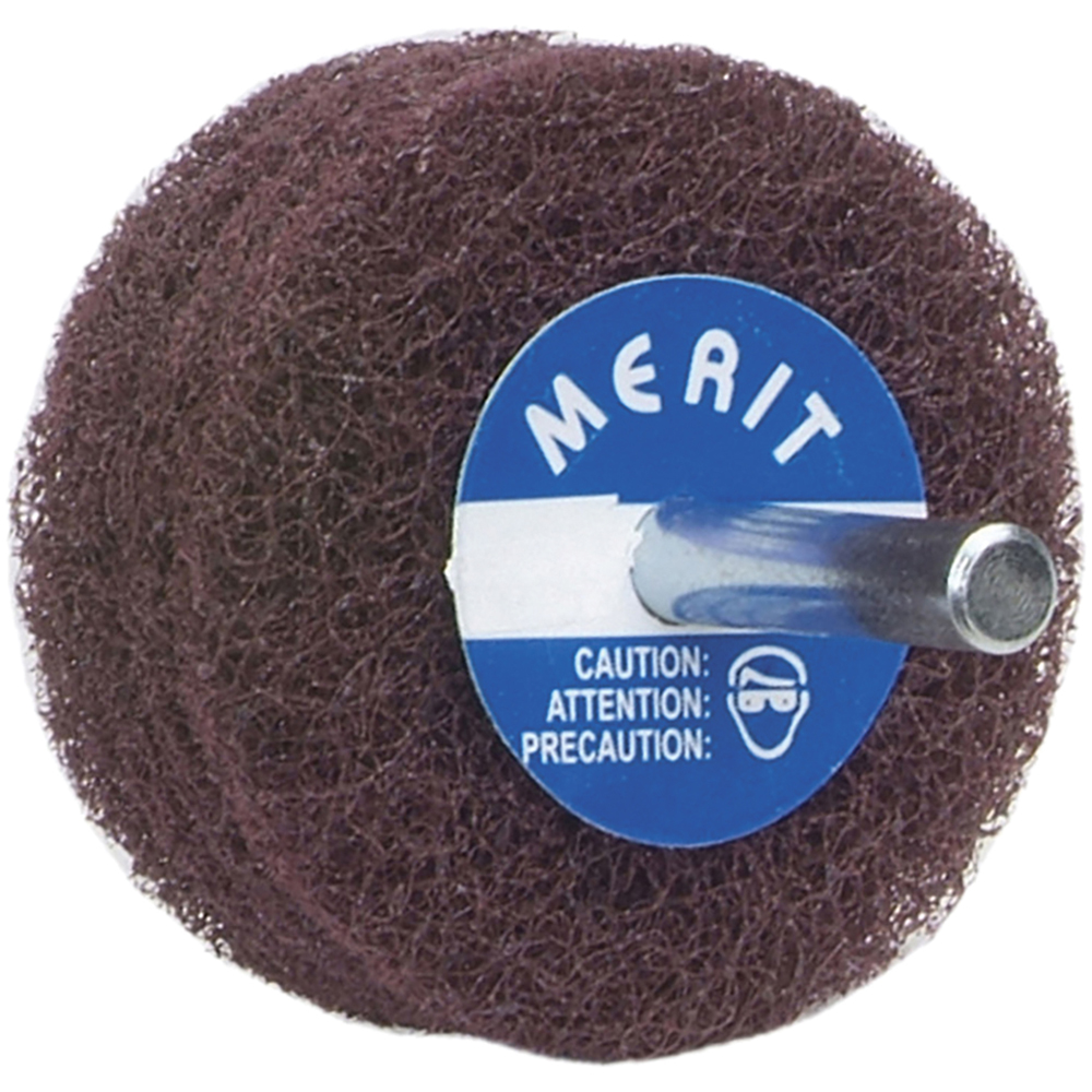 Merit Abrasives - Deburring Disc: 5" Dia, Medium Grade | MSC Direct