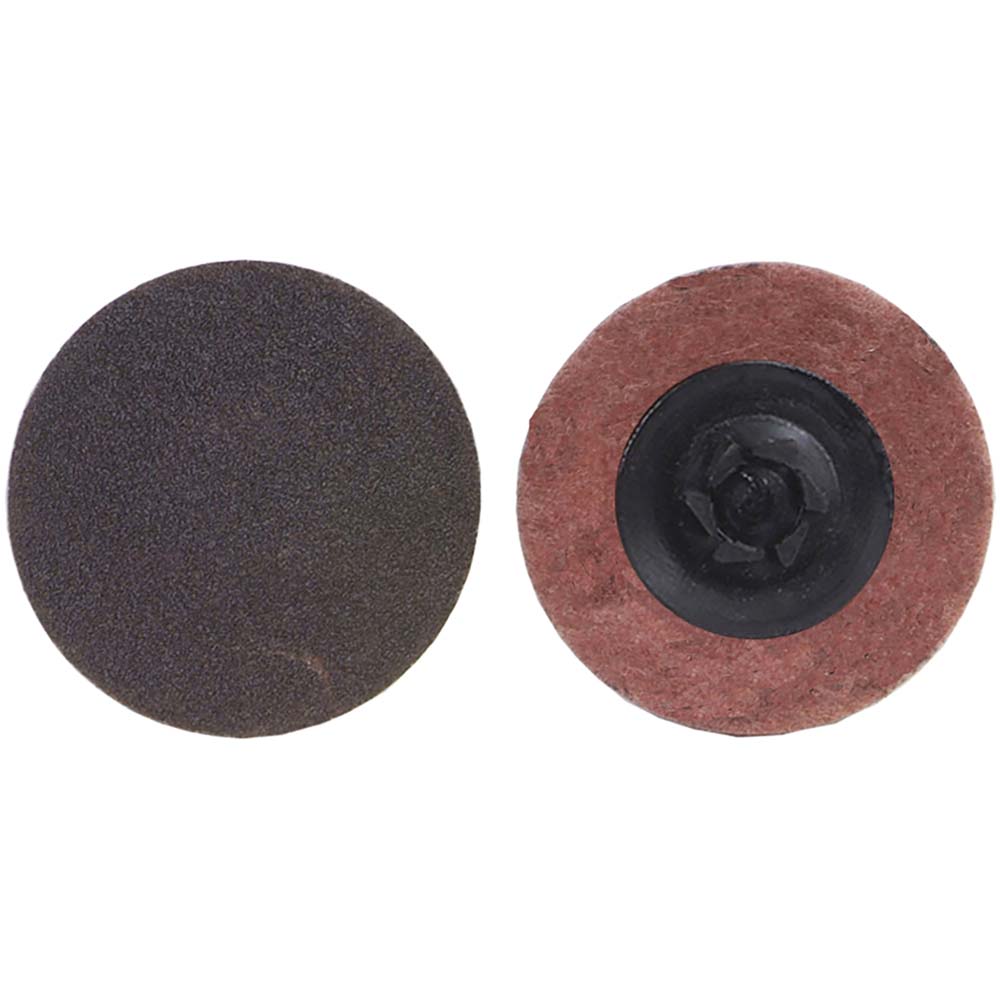 Merit Abrasives - Quick-Change Disc: Type P, 2" Dia, 80 Grit, Aluminum ...