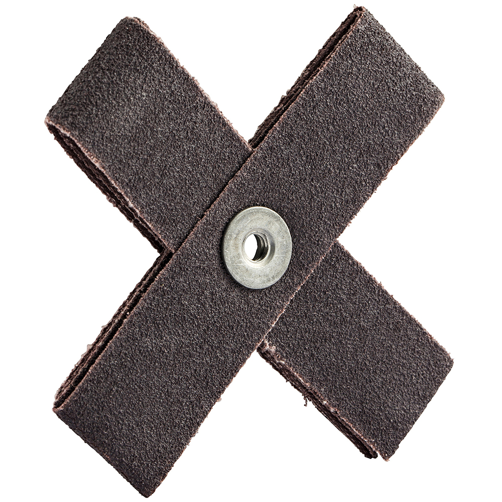 Merit Abrasives - 80 Grit, Medium Grade, Aluminum Oxide Cross Pad | MSC ...
