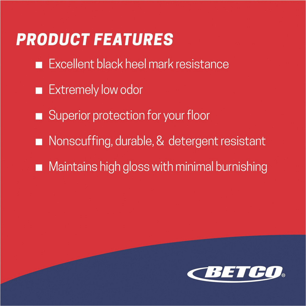 Betco - Floor Cleaners, Strippers & Sealers: Product Type: Floor Finish ...