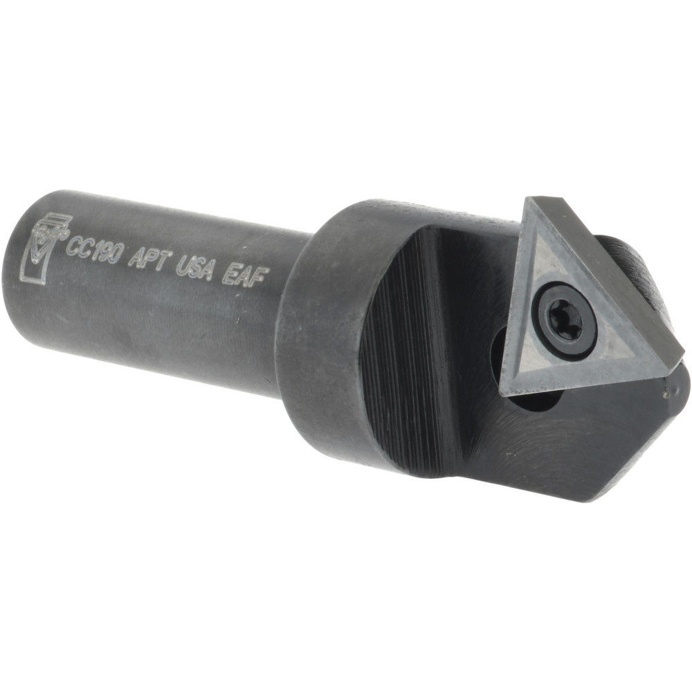 APT - 3/4" Max Dia, 1/2" Shank Dia, 90° Included Angle, Indexable Countersink | MSC Direct