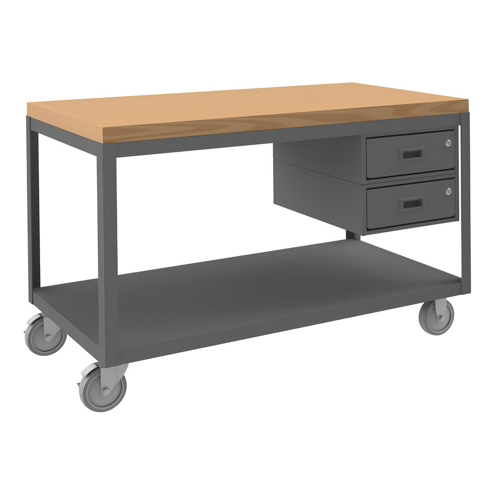 Durham - Mobile Work Benches: Type: High Deck Portable Table; Bench Type: High Deck Portable ...