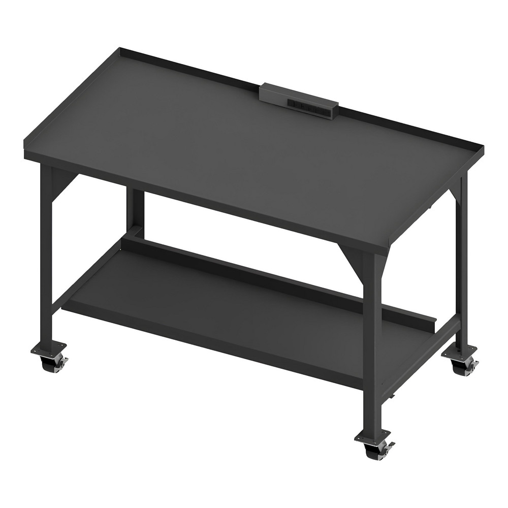 Durham - Mobile Work Benches: Type: Heavy-Duty Mobile Workbench; Bench ...