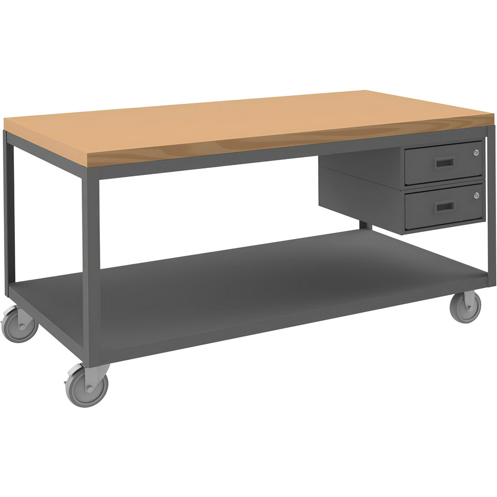 Durham - Mobile Work Benches: Type: High Deck Portable Table; Bench ...