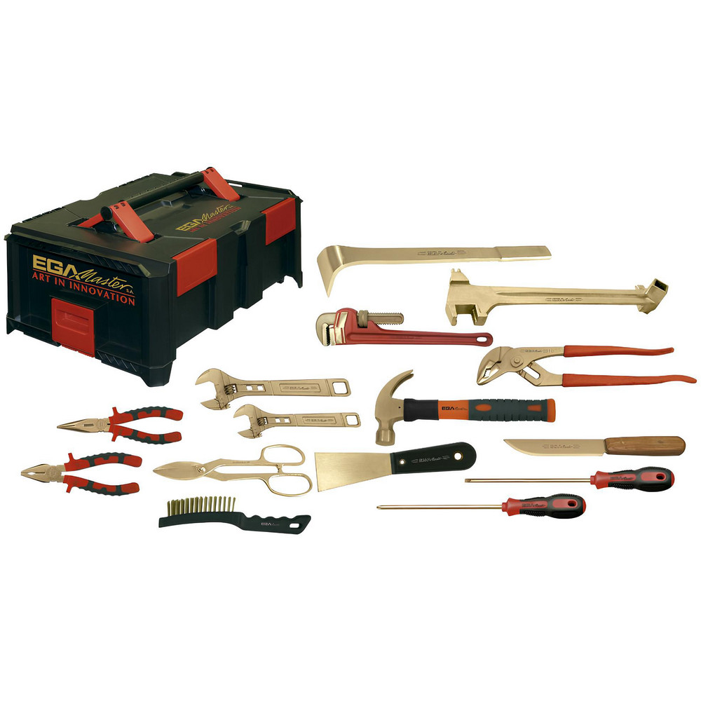 EGA Master - Combination Hand Tool Set: 15 Pc, Universal Atex Safety ...