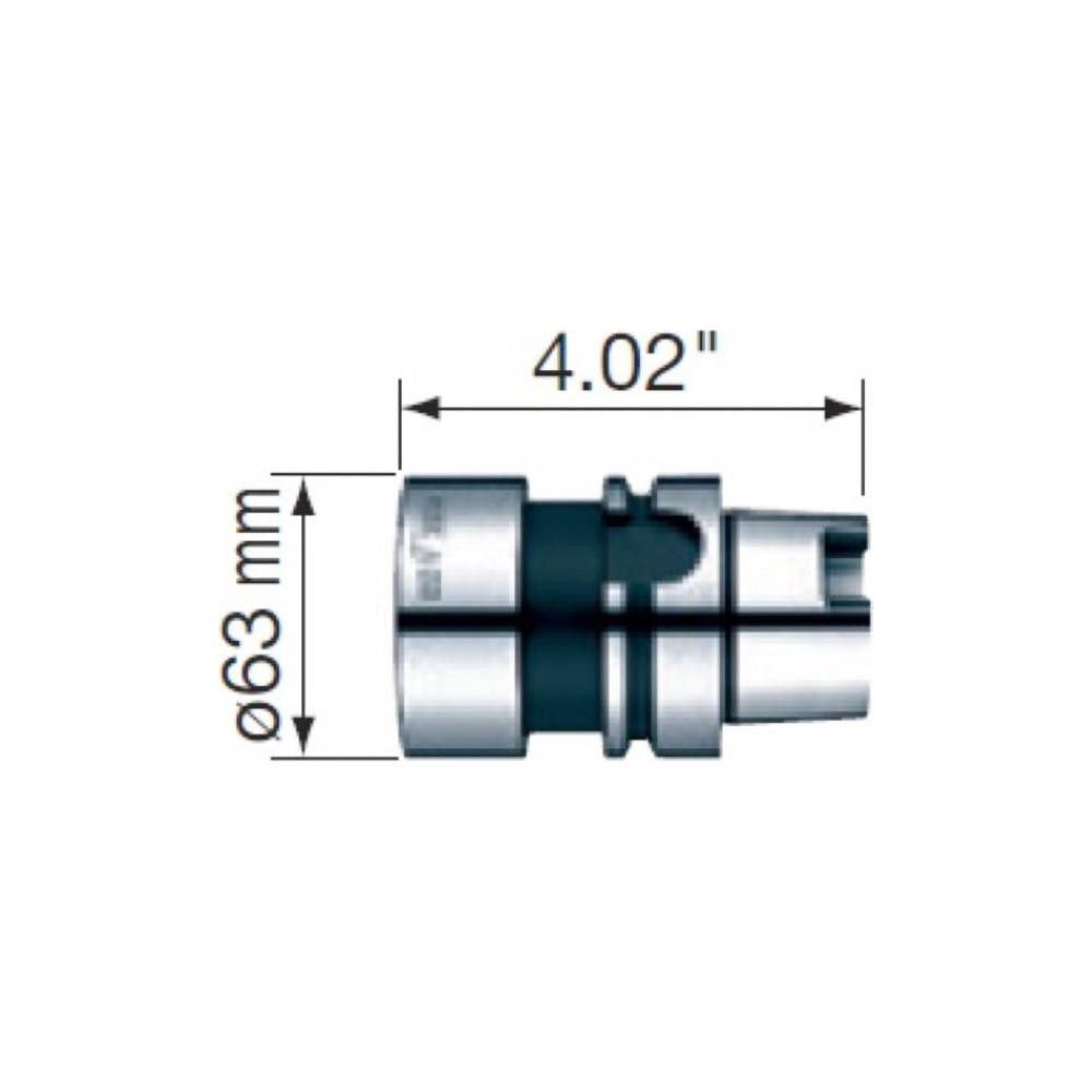 Nakanishi - High-Speed Spindle Accessory: Shank, Series HES510-HSK A63 ...