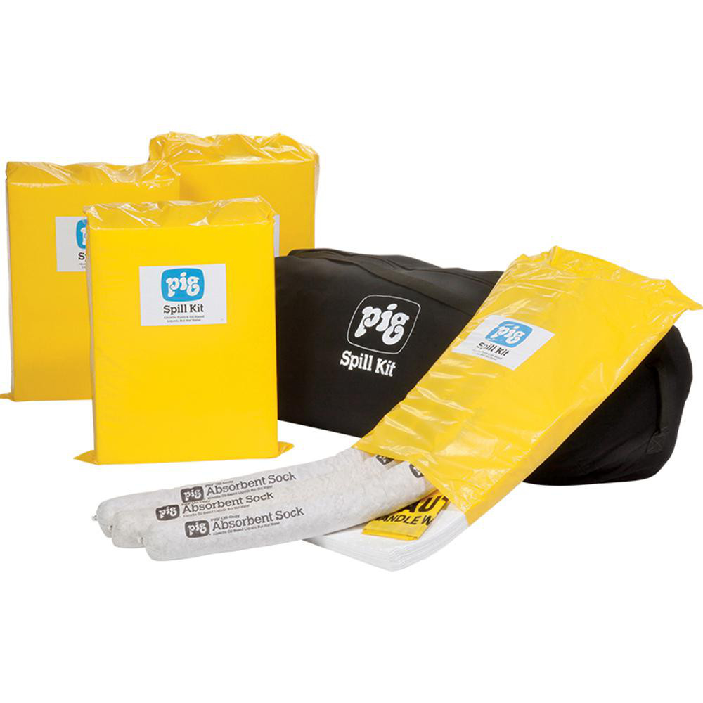 New Pig - Spill Kits: Oil-Based Liquids, Bag | MSC Direct