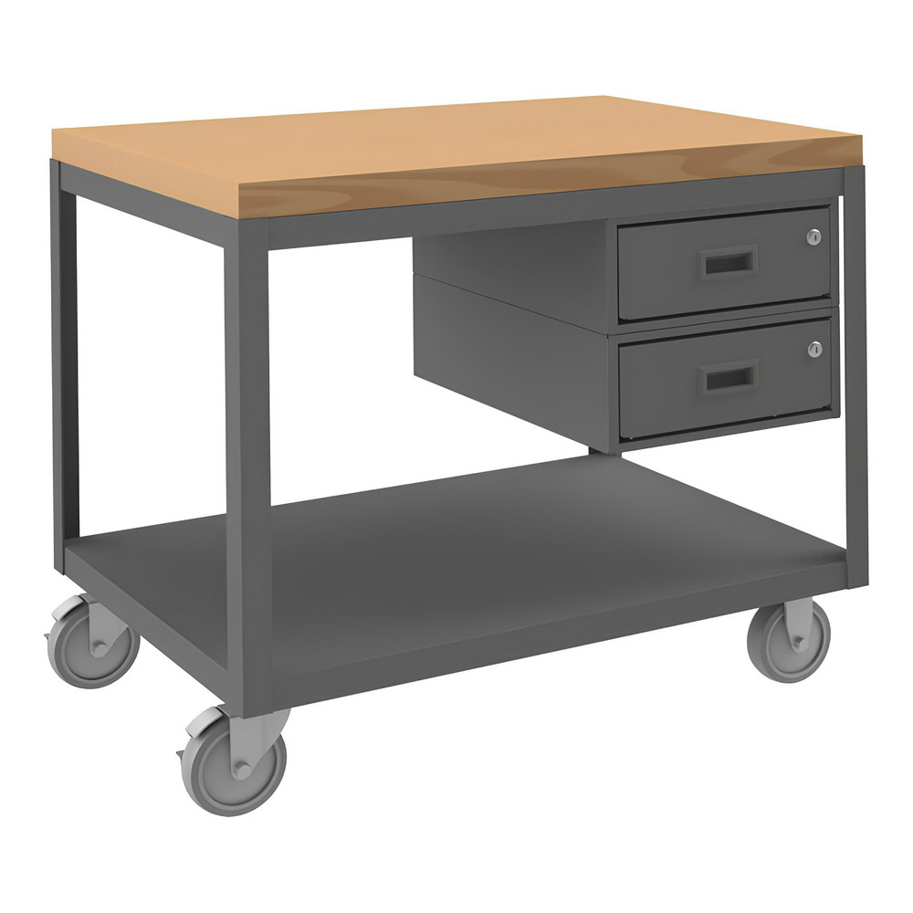 Durham - Mobile Work Benches: Type: High Deck Portable Table; Bench ...