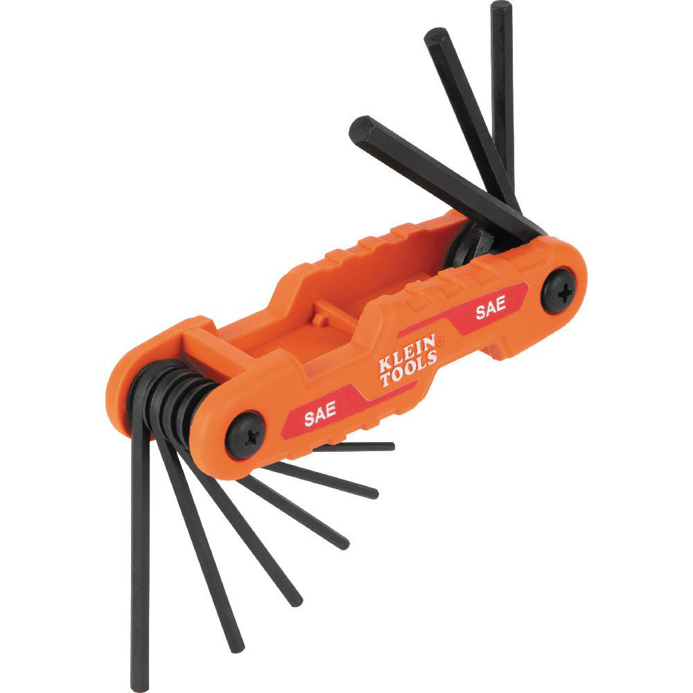 Klein Tools - Hex Key Sets: Tool Type: Compact Folding; Handle Type ...