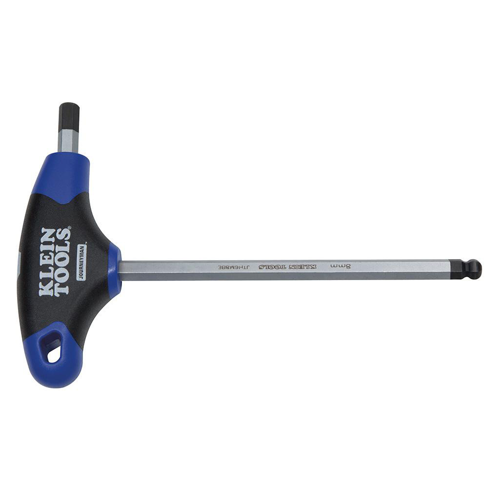 Klein Tools - T-Handle Hex Key: 4.00 mm, Ball End | MSC Direct