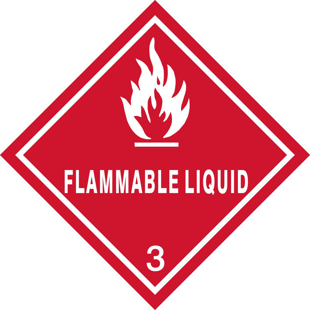 PRO-SAFE - 1 Qty Flammable Liquid Roll-Fed Label | MSC Direct