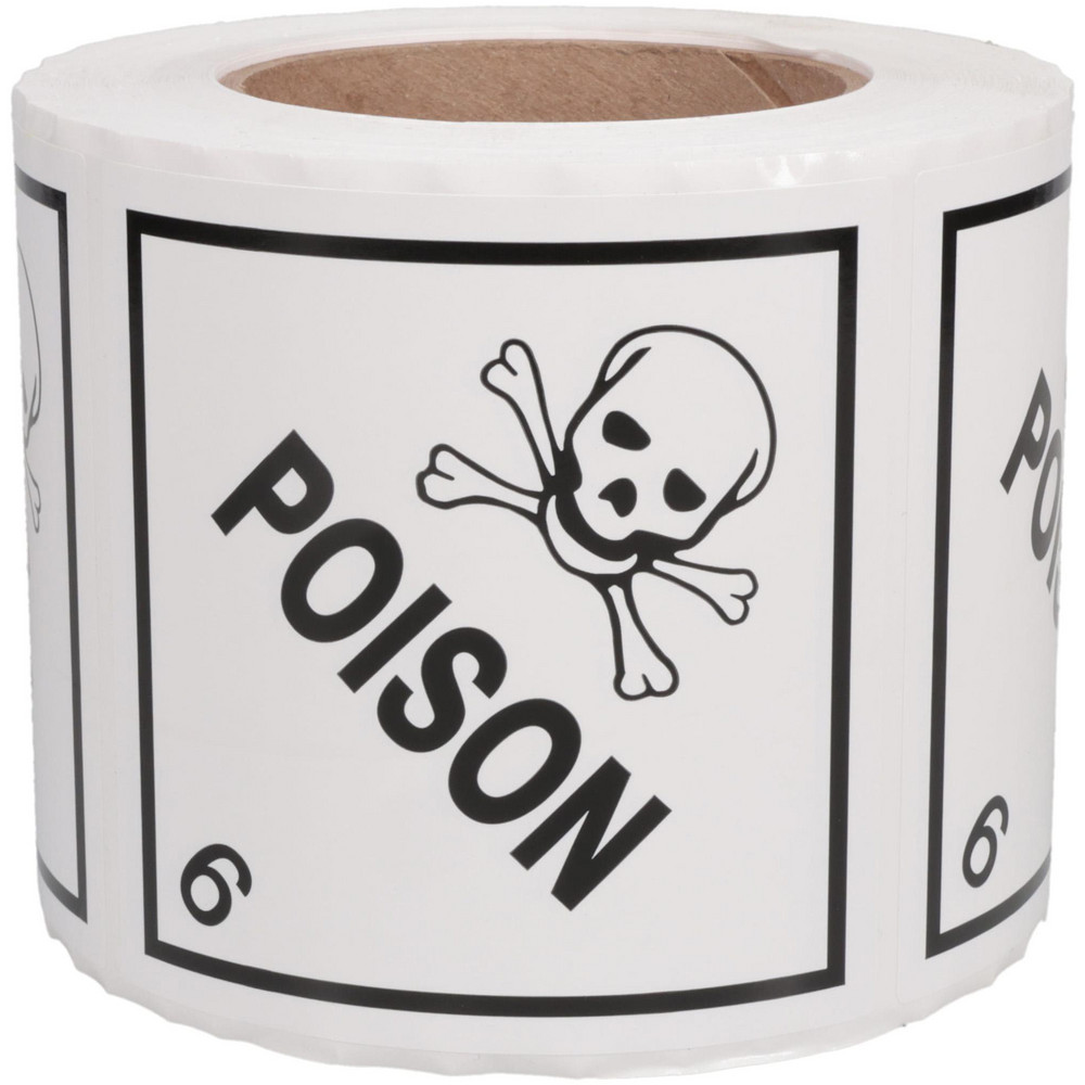 PRO-SAFE - 1 Qty Poison Hazard Roll-Fed Label | MSC Direct