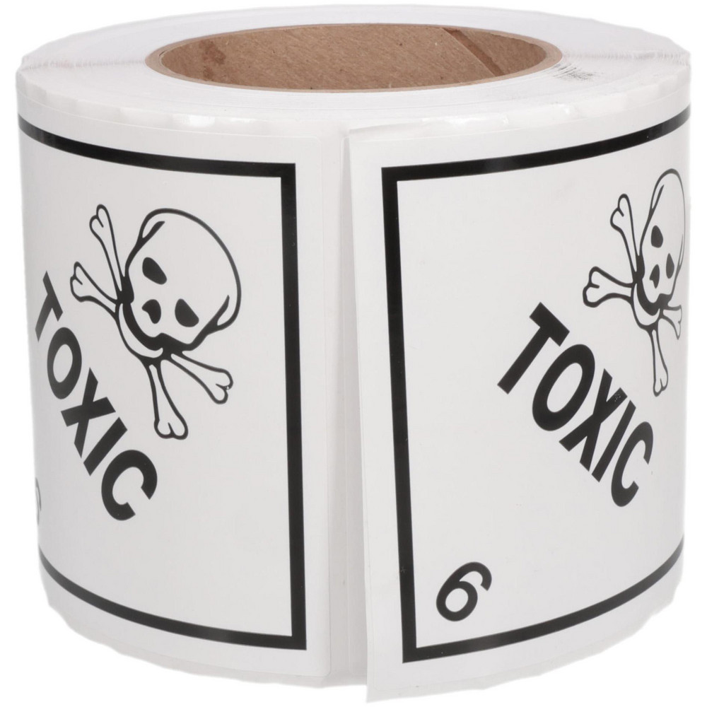 PRO-SAFE - 1 Qty Toxic Hazard Roll-Fed Label | MSC Direct