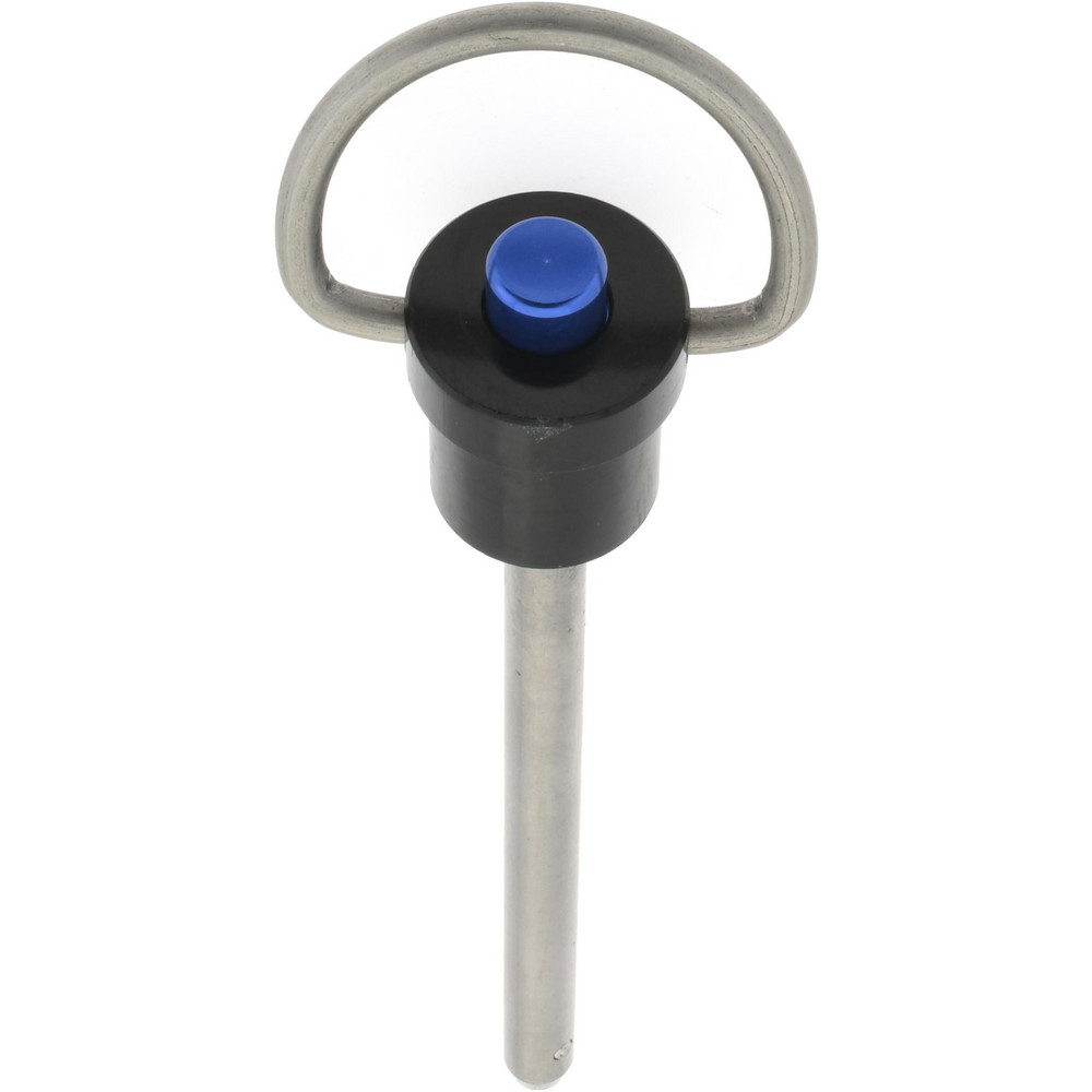 Gibraltar - Quick-Release Pin: Ring Handle, 3/16" Pin Dia, 2-1/2 ...