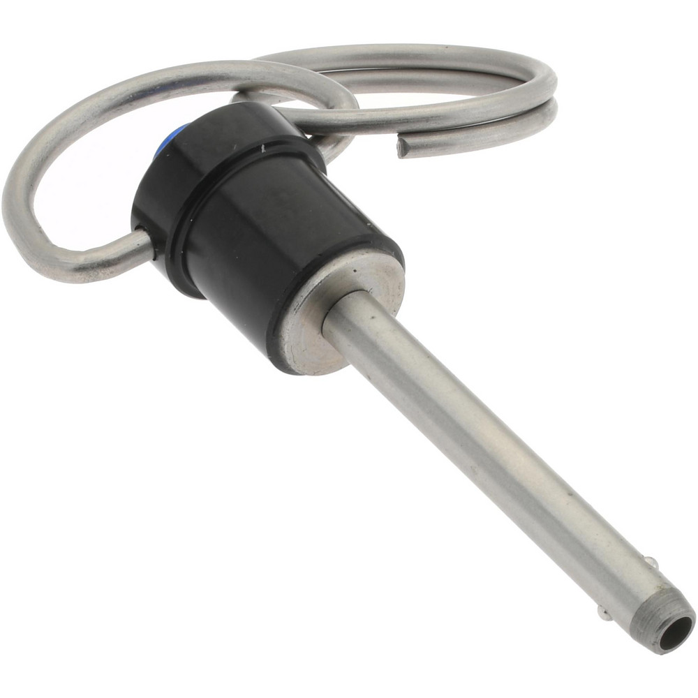 Gibraltar - Quick-Release Pin: Ring Handle, 3/16" Pin Dia, 1-1/4 ...