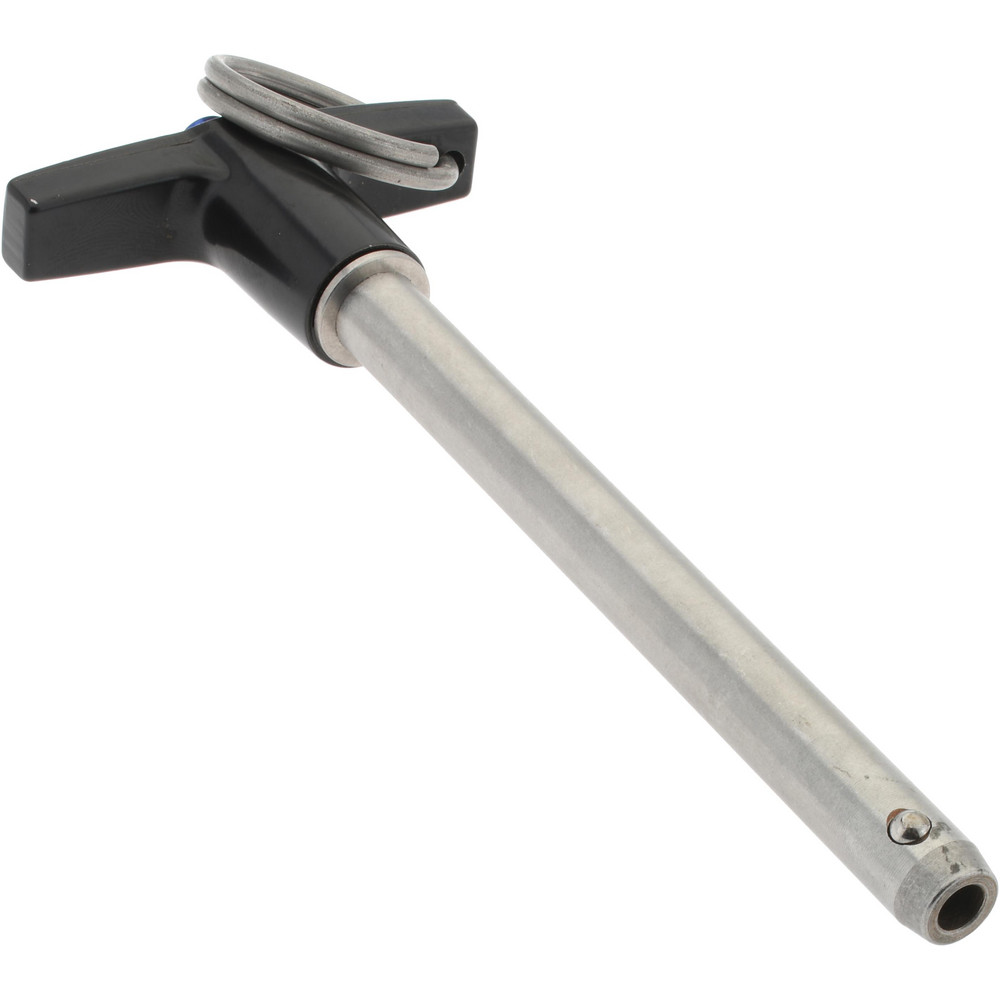 Gibraltar - Quick-Release Pin: T-Handle, 5/16" Pin Dia, 3" Usable ...