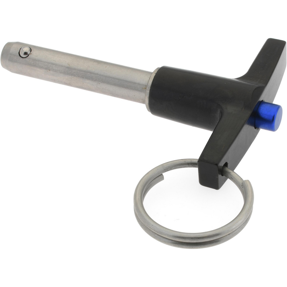 Gibraltar - Quick-Release Pin: T-Handle, 5/16" Pin Dia, 1-1/4" Usable ...