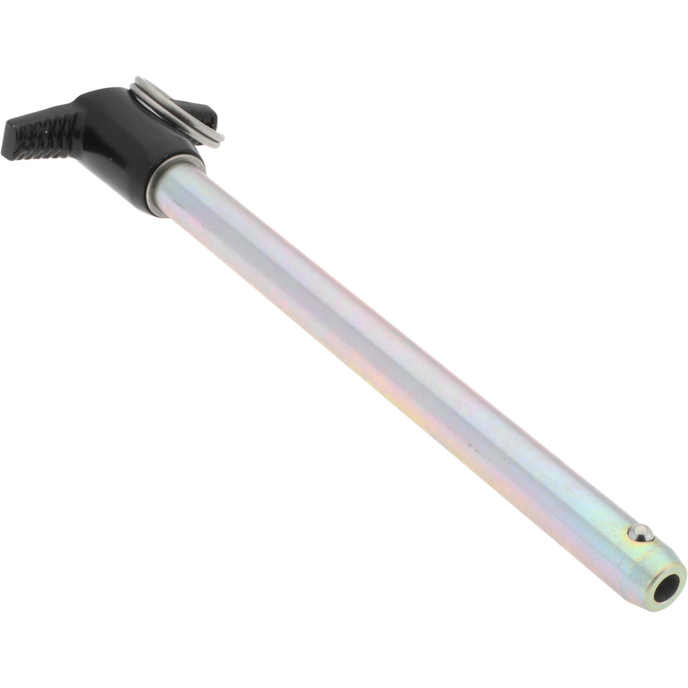 Gibraltar - Quick-Release Pin: T-Handle, 1/2" Pin Dia, 6" Usable Length ...