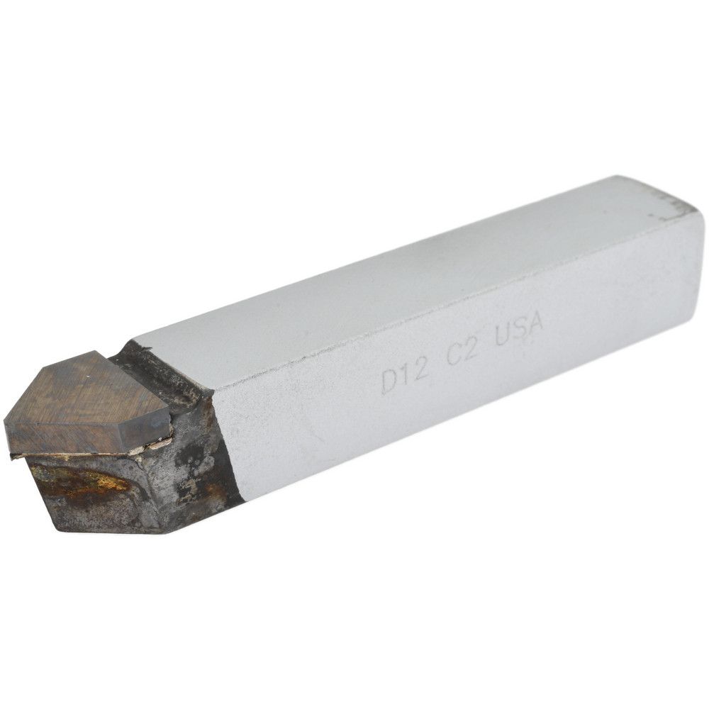 Made in USA - Single Point Tool Bit: D-12, 3/4" Shank Width, 3/4" Shank ...