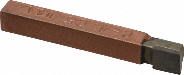 Made in USA - 1/4 x 1/4" Shank, Square Nose Single Point Tool Bit ...