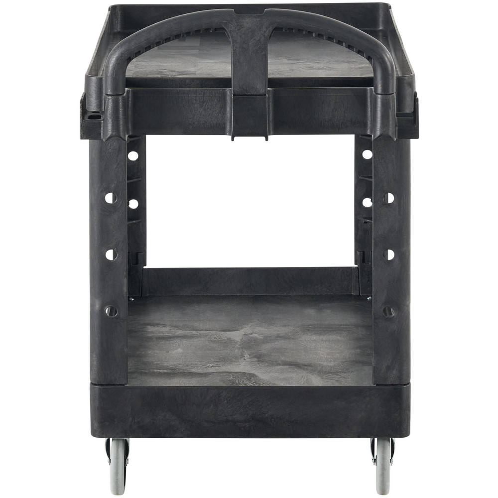 Rubbermaid - Service Utility Cart: 39" Long, 18" Wide, Resin, 500 lb ...