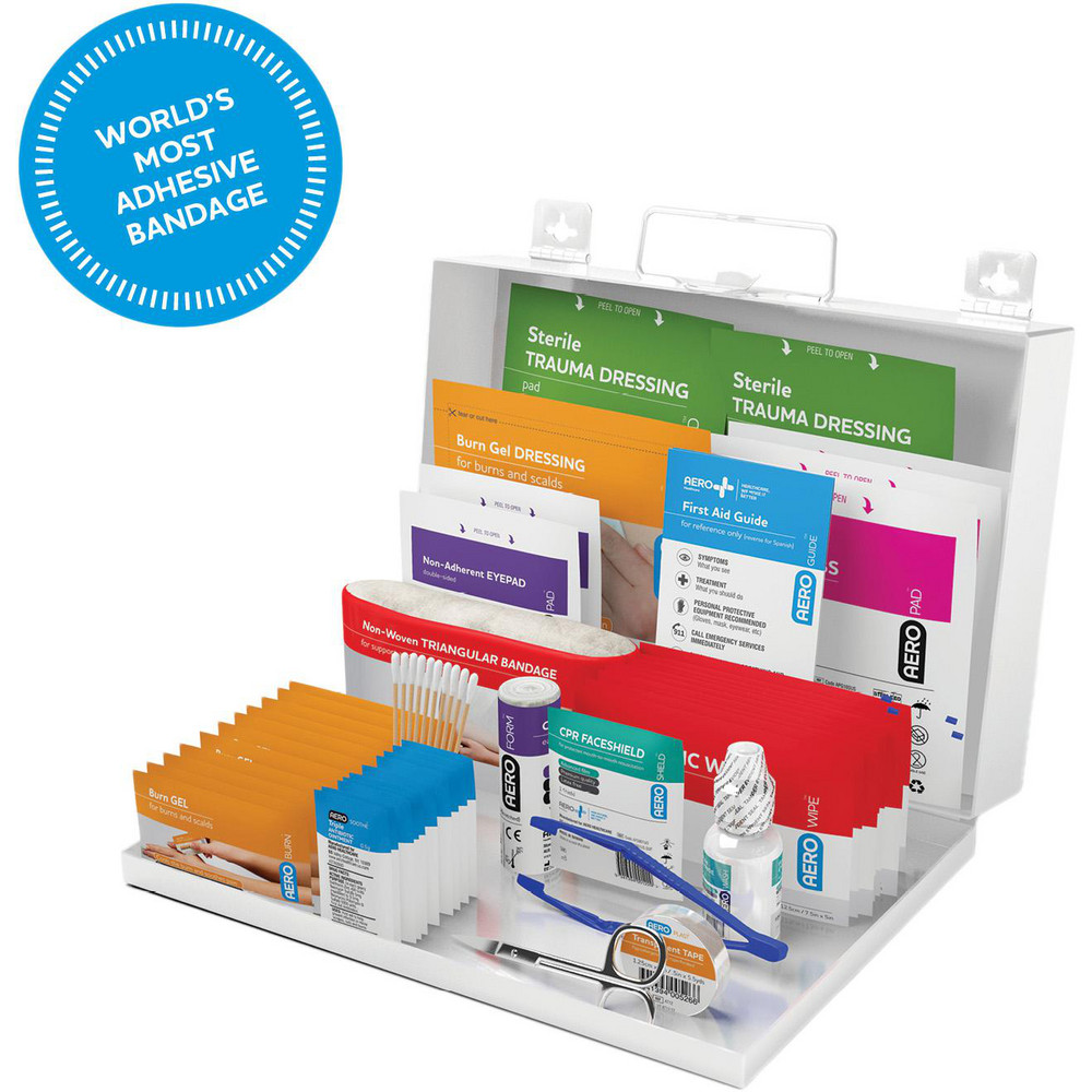 Surefill - 180 Pc Multipurpose First Aid Kit for 25: Portable & Wall ...