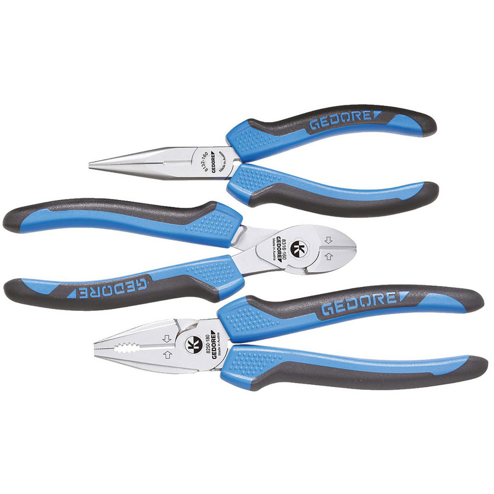 Gedore - Plier Sets: Plier Type Included: Side Cutter, Telephone ...