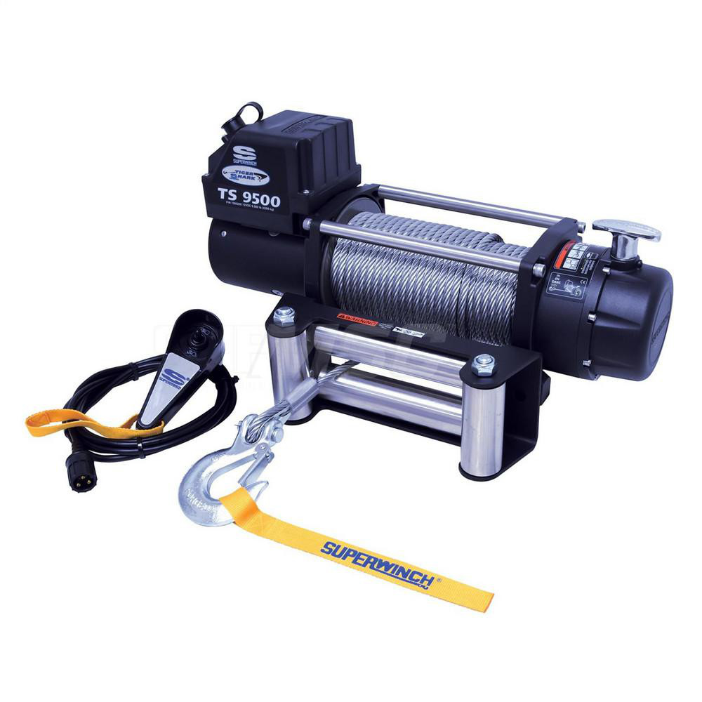 Superwinch - 9,500 Lb Capacity, 95' Cable Length, Automotive Heavy-Duty ...