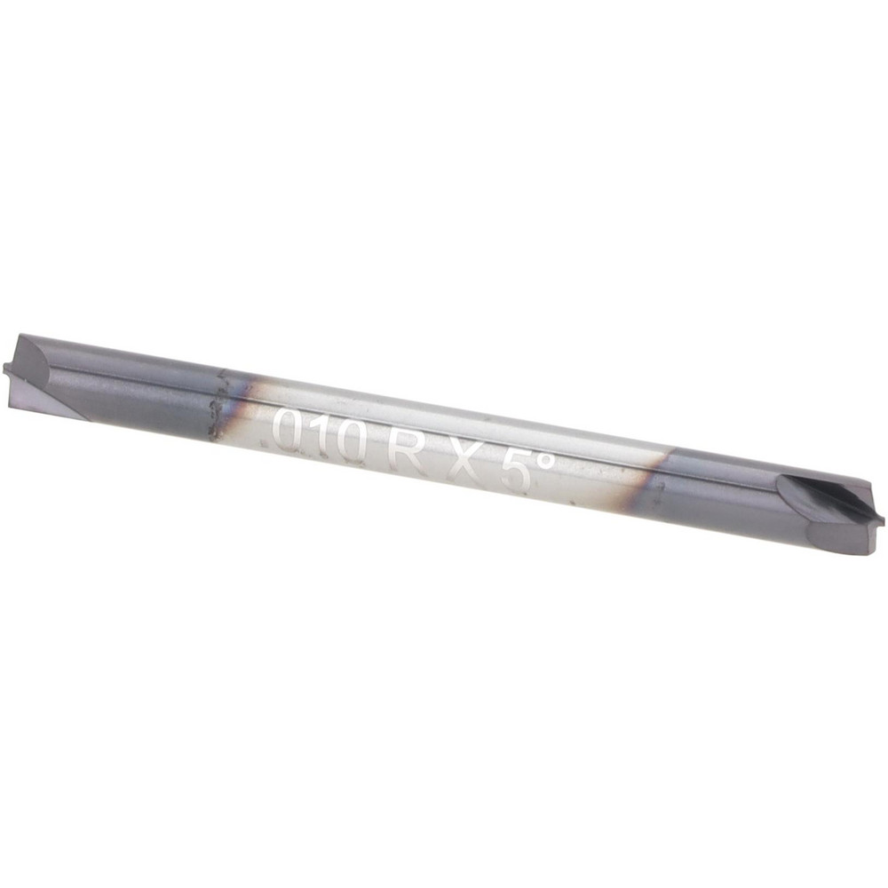 Harvey Tool - Corner Rounding End Mill: 0.01 mm Radius, 1/8" Dia, 2 ...