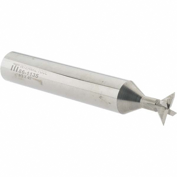 Internal Tool - Dovetail Cutter: 90 °, 0.15" Cut Width, Solid Carbide ...
