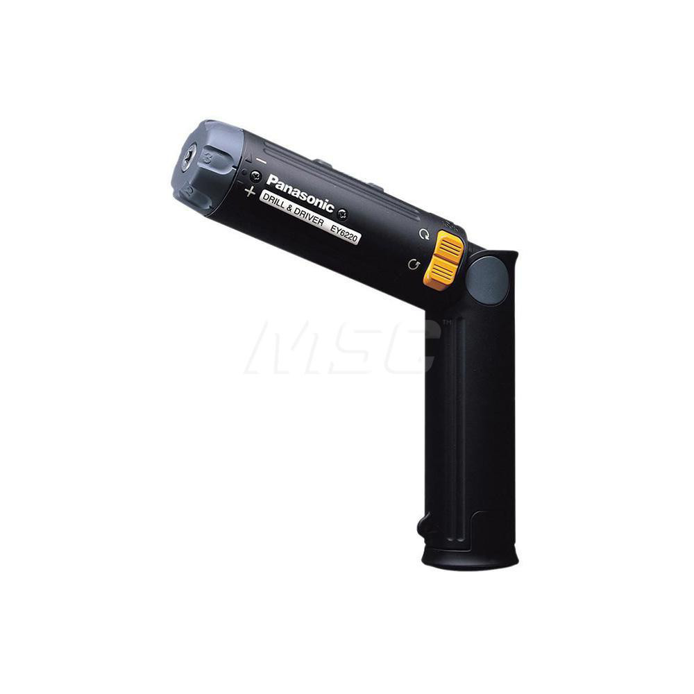 Panasonic - Cordless Screwdriver: 2.4V, 1/4" Bit Holder, 17.5 in/lb, 2 ...