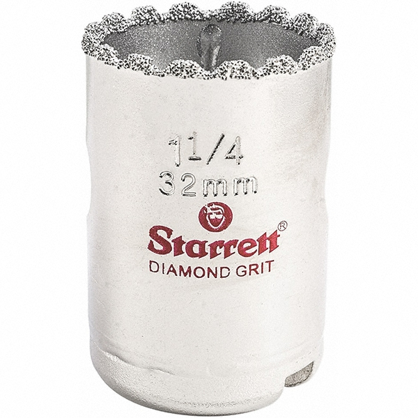 Starrett - Hole Saw: 1-1/4" Saw Dia, 1-5/8" Cut Depth | MSC Direct